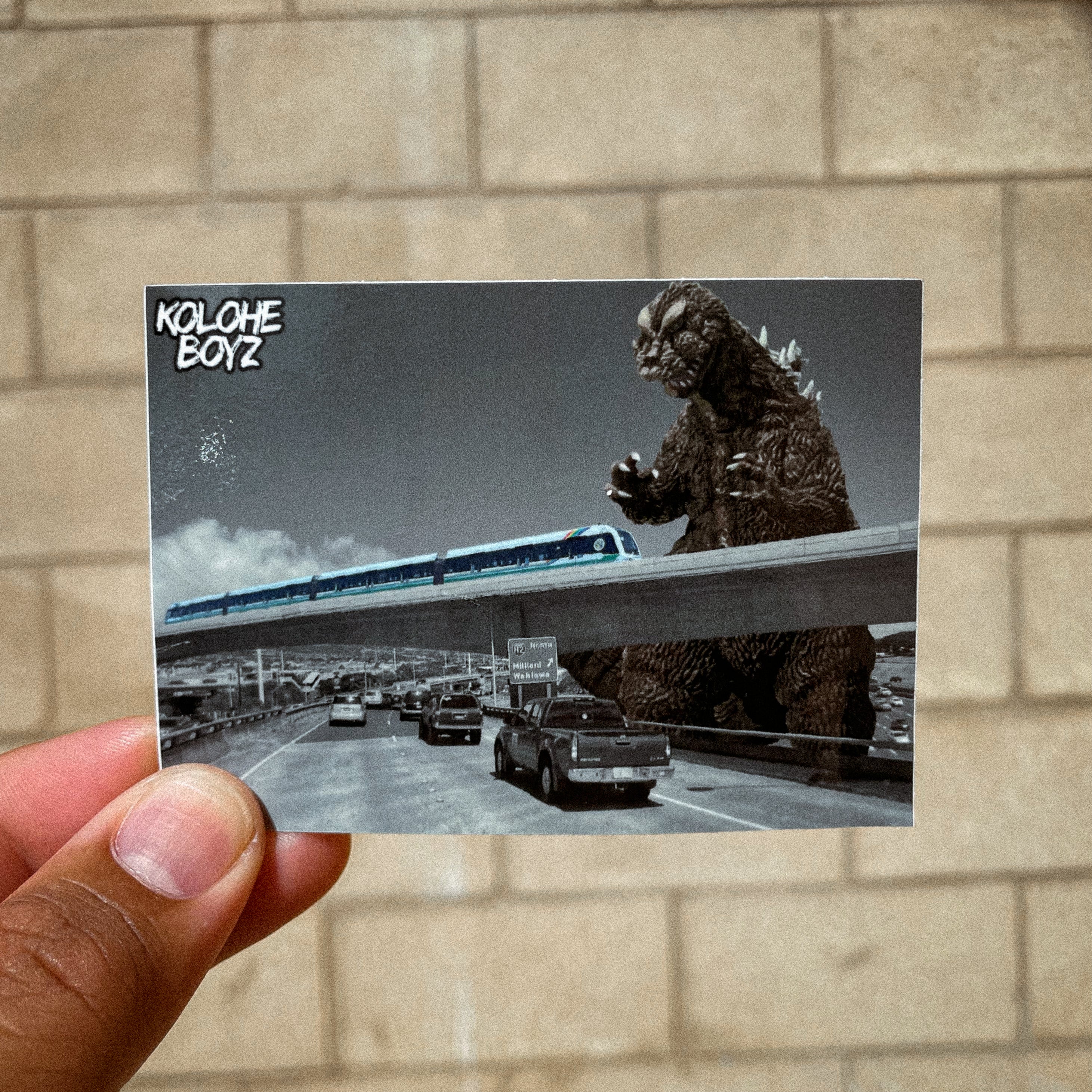 Bye Bye Rail Sticker – Kolohe Boyz
