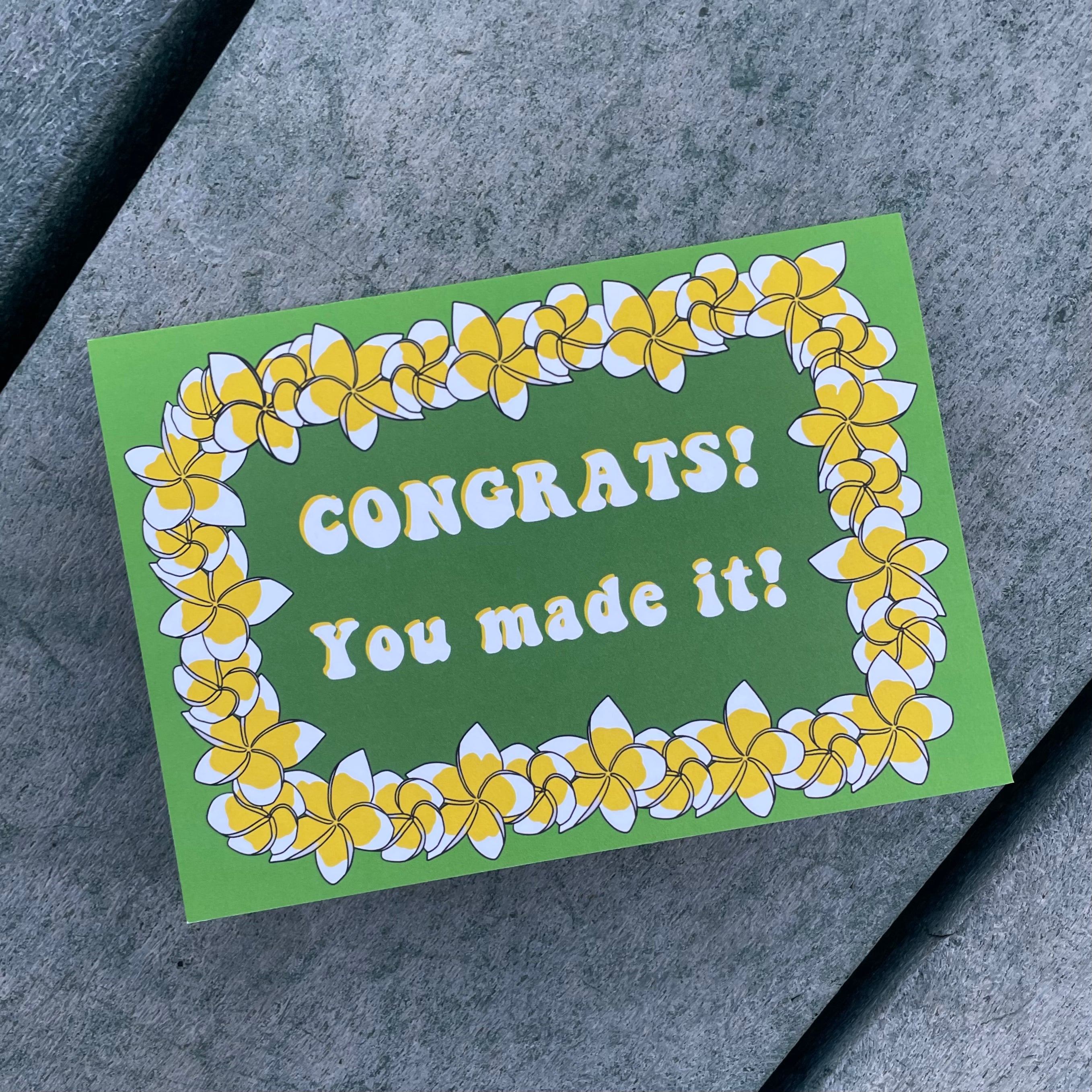 "You made it!" Grad Card – Kolohe Boyz